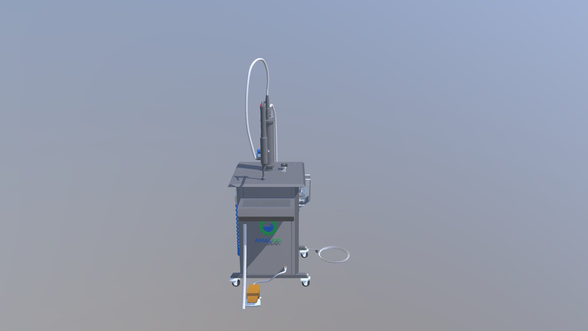Volume-Based liquid filling machine - 3D model by amalmachines [ca45ea3 ...