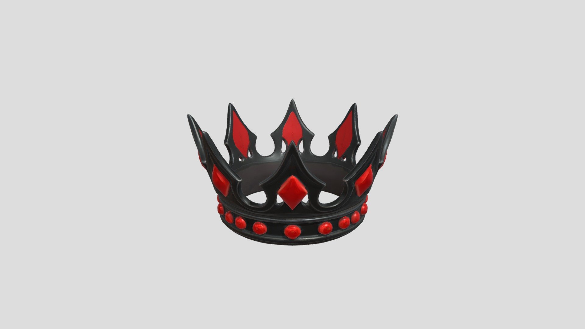 ornate crown with red gems - Download Free 3D model by leonaranguiz2012 ...