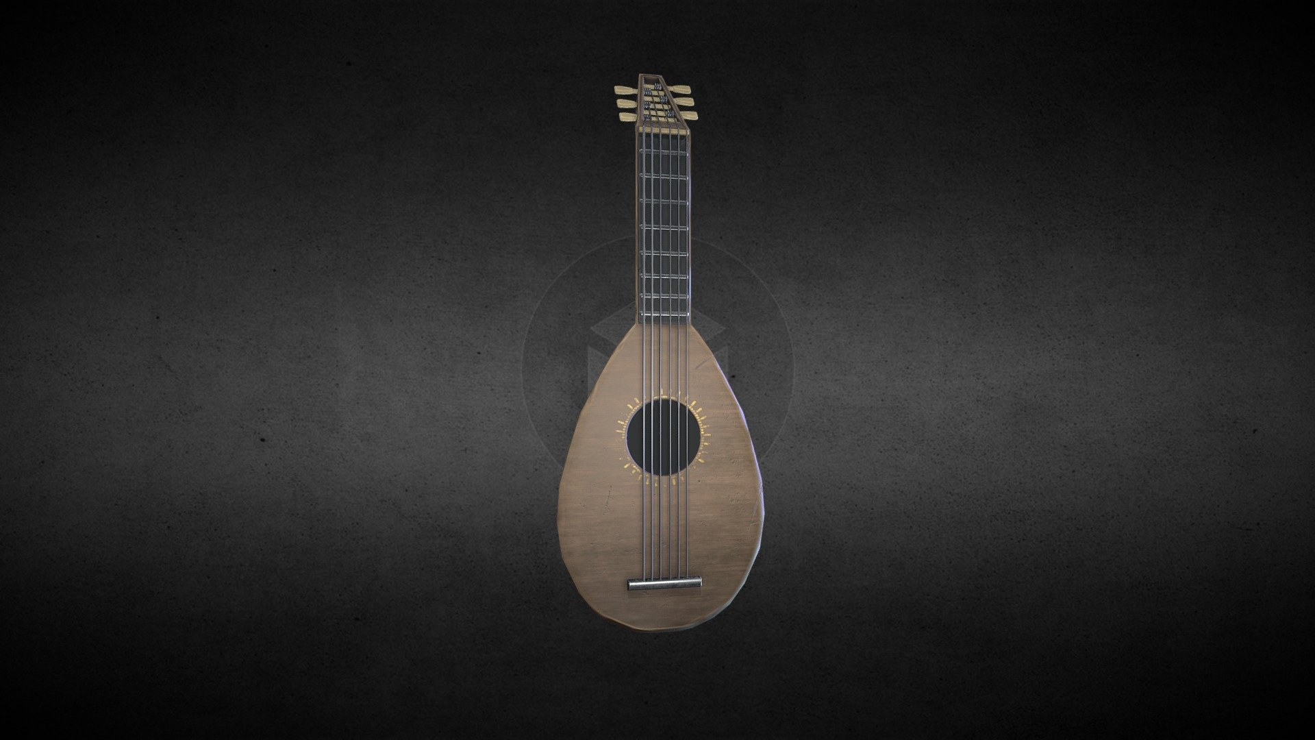 Lute - Download Free 3D model by em_kei [ca48957] - Sketchfab