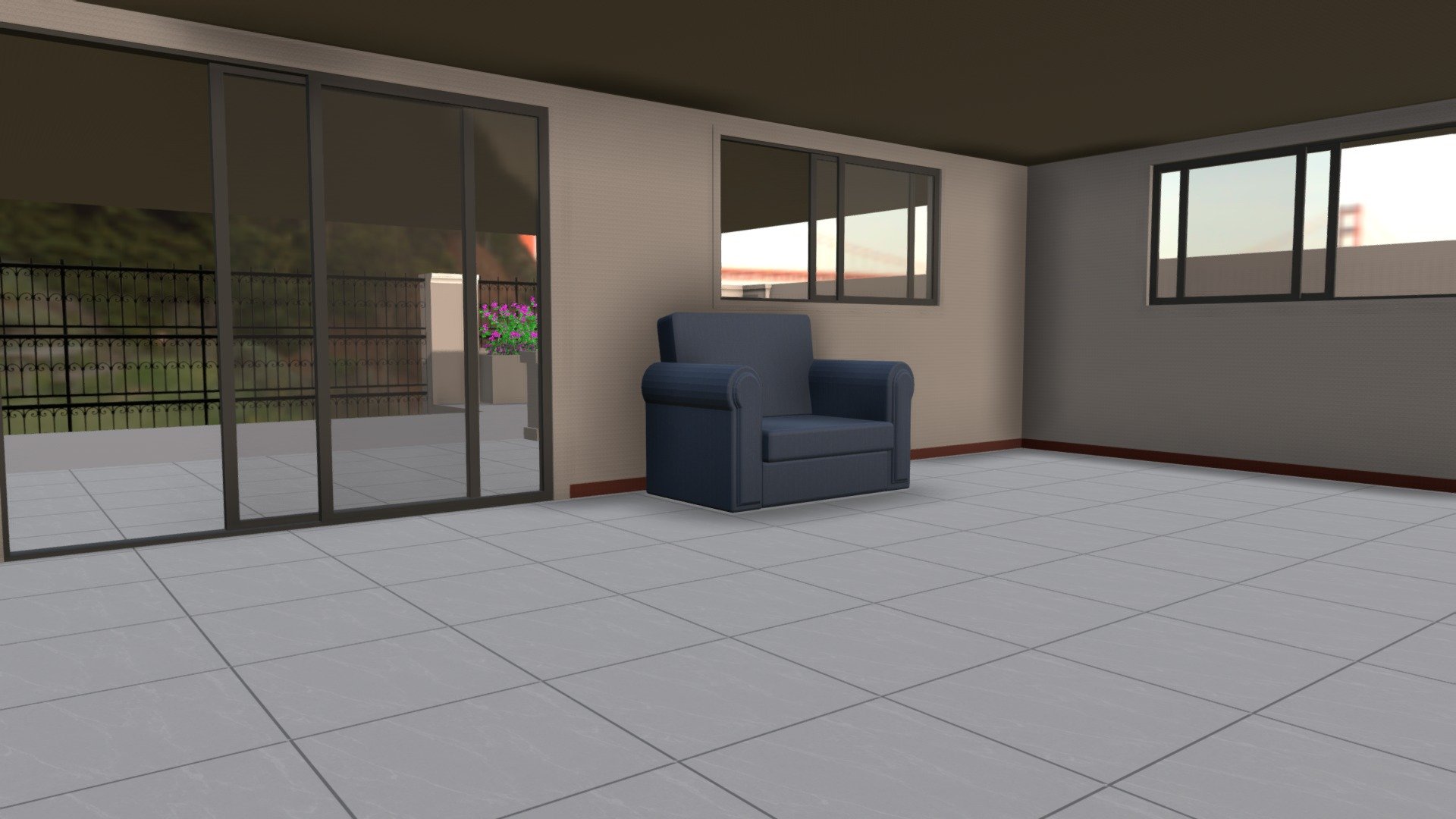 Typical House1 - 3D model by MarkHarvey [ca4a27f] - Sketchfab