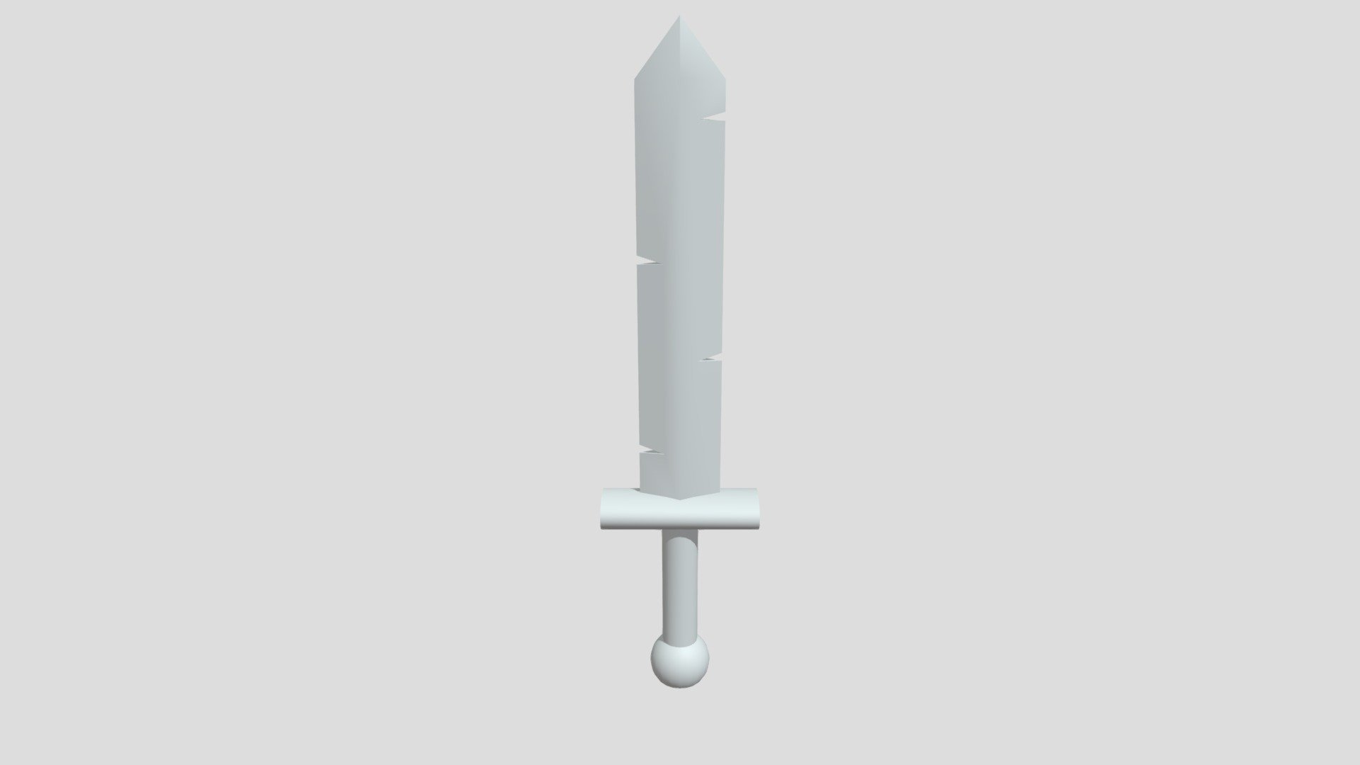 Chipped Sword - Download Free 3D model by BJoseph45 [ca4b28f] - Sketchfab