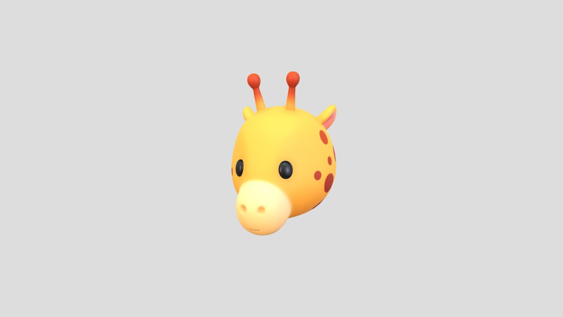 Prop162 Giraffe Head - Buy Royalty Free 3D model by BaluCG [ca4b4a7 ...
