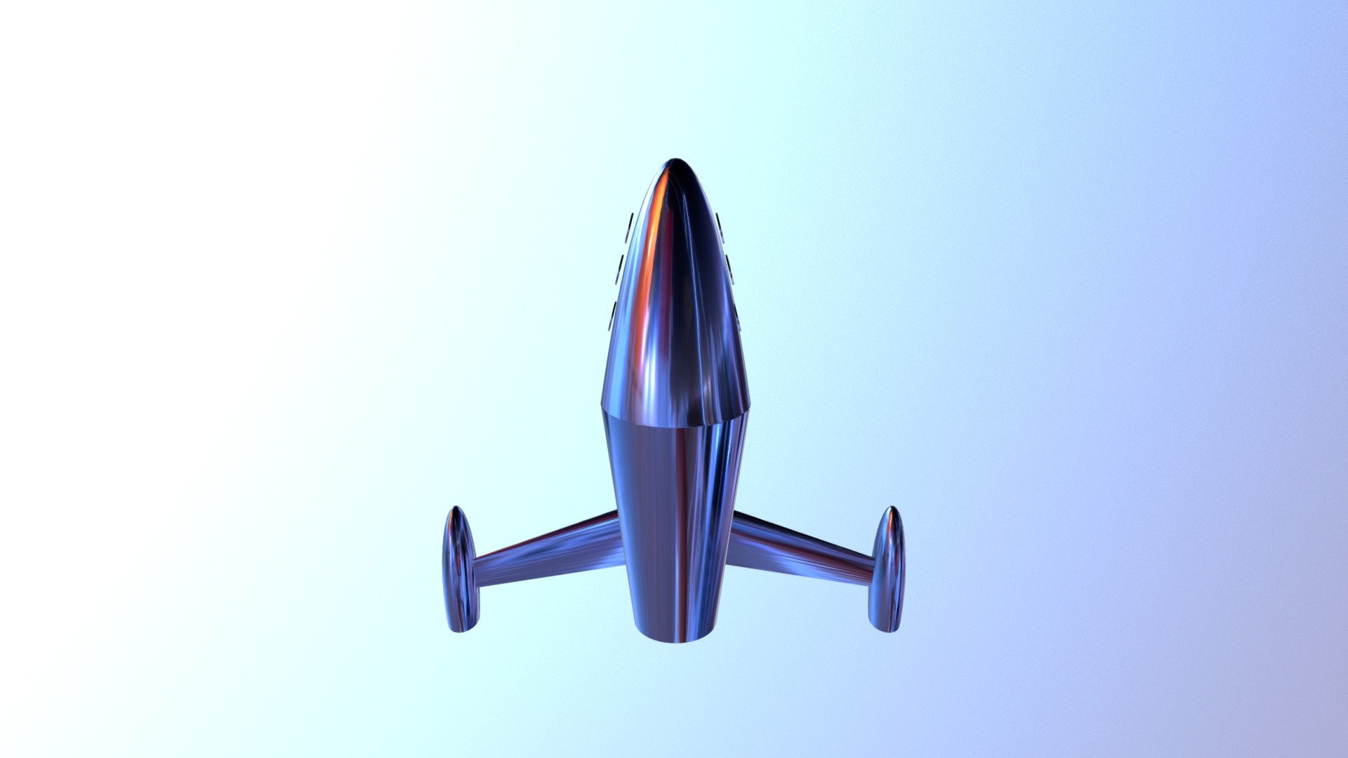 Cohete - 3D model by carmelacaballero [ca4bc63] - Sketchfab
