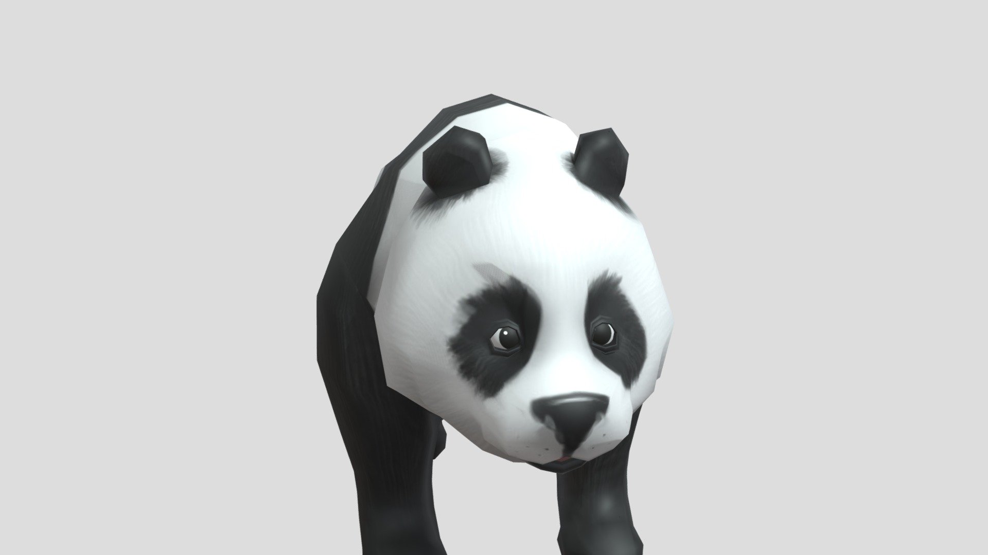 panda - 3D model by Ely23 [ca4dfc2] - Sketchfab