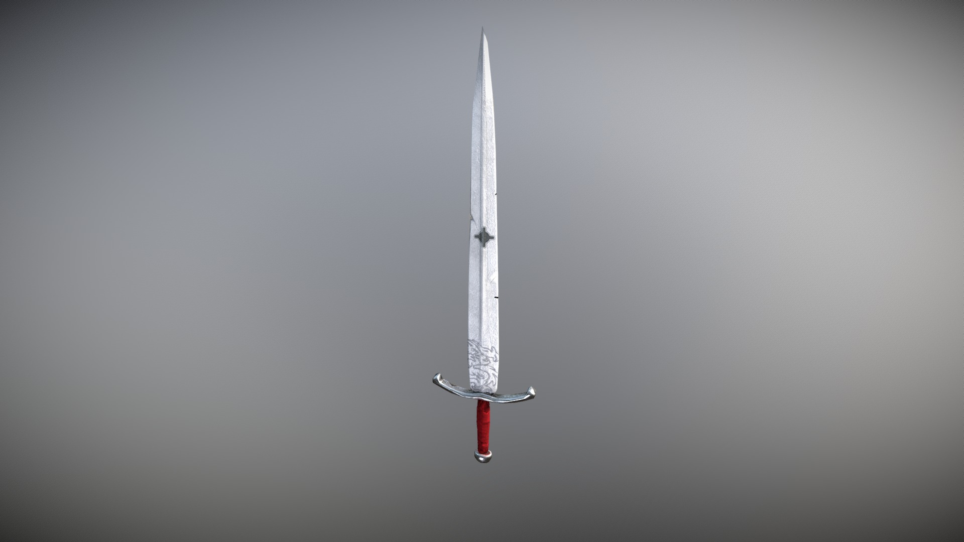 Fantasy Silver Sword - Download Free 3D model by Lazanja [ca4f988 ...