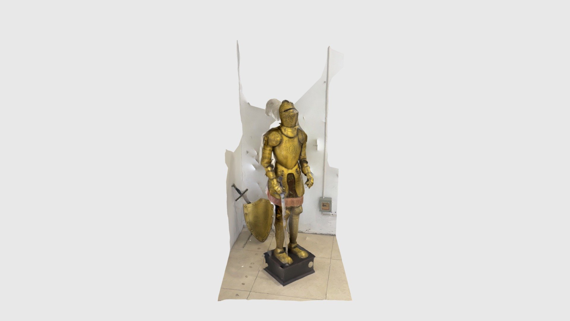 Brass knight - Download Free 3D model by cuiyamim [ca50ef3] - Sketchfab