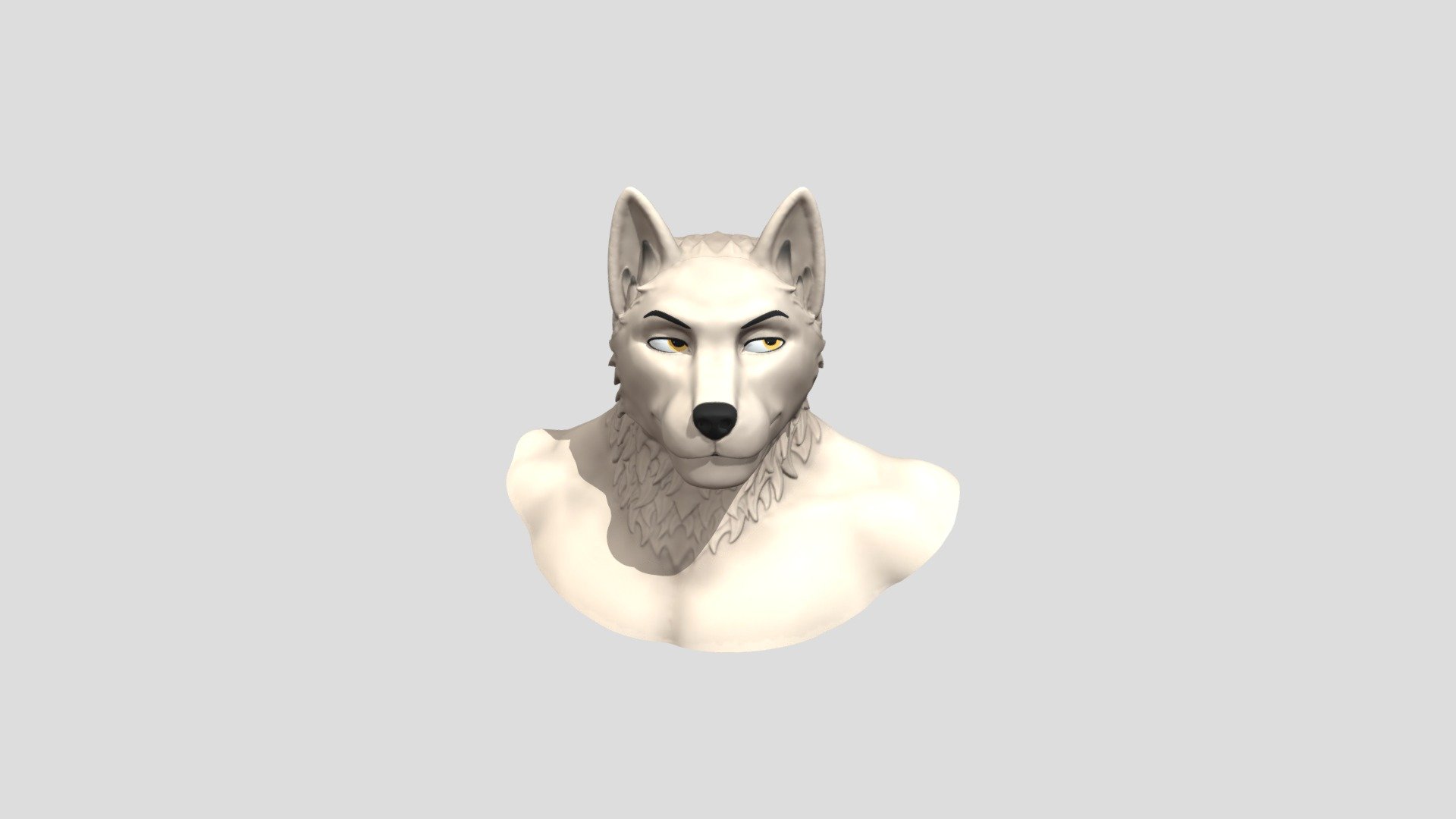 coy-wolf - 3D model by Cujo the husky (@dmiyahjones864) [ca516ed ...