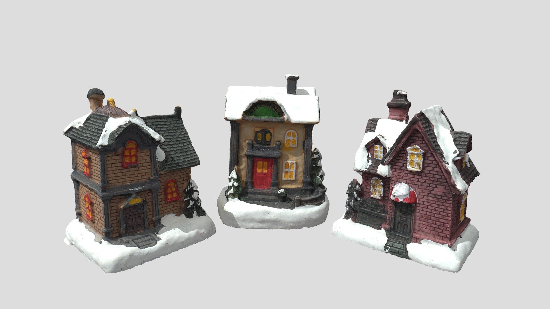 Small Deco Street Raw Lowpoly - Download Free 3D model by ...