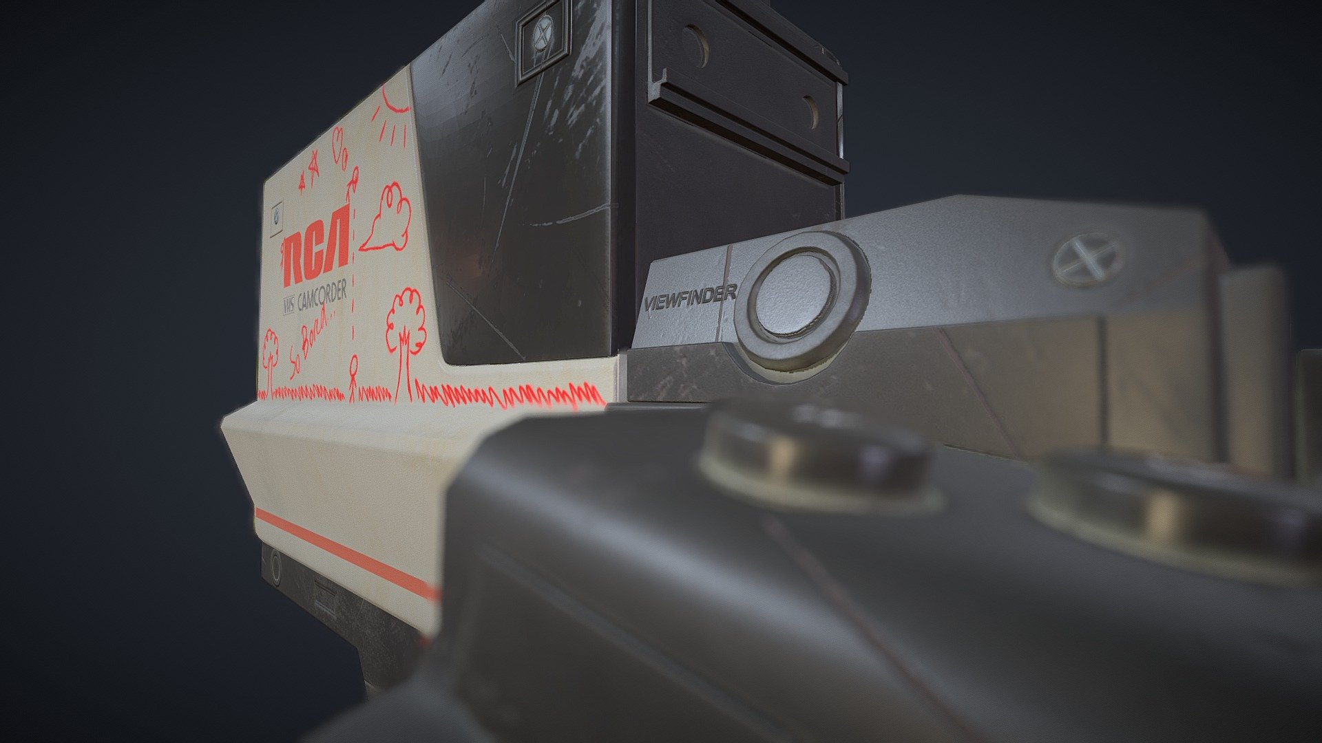 RCA CMR-300 Camcorder - 3D model by Ricardo_Miguel_Querubin [ca532e3 ...