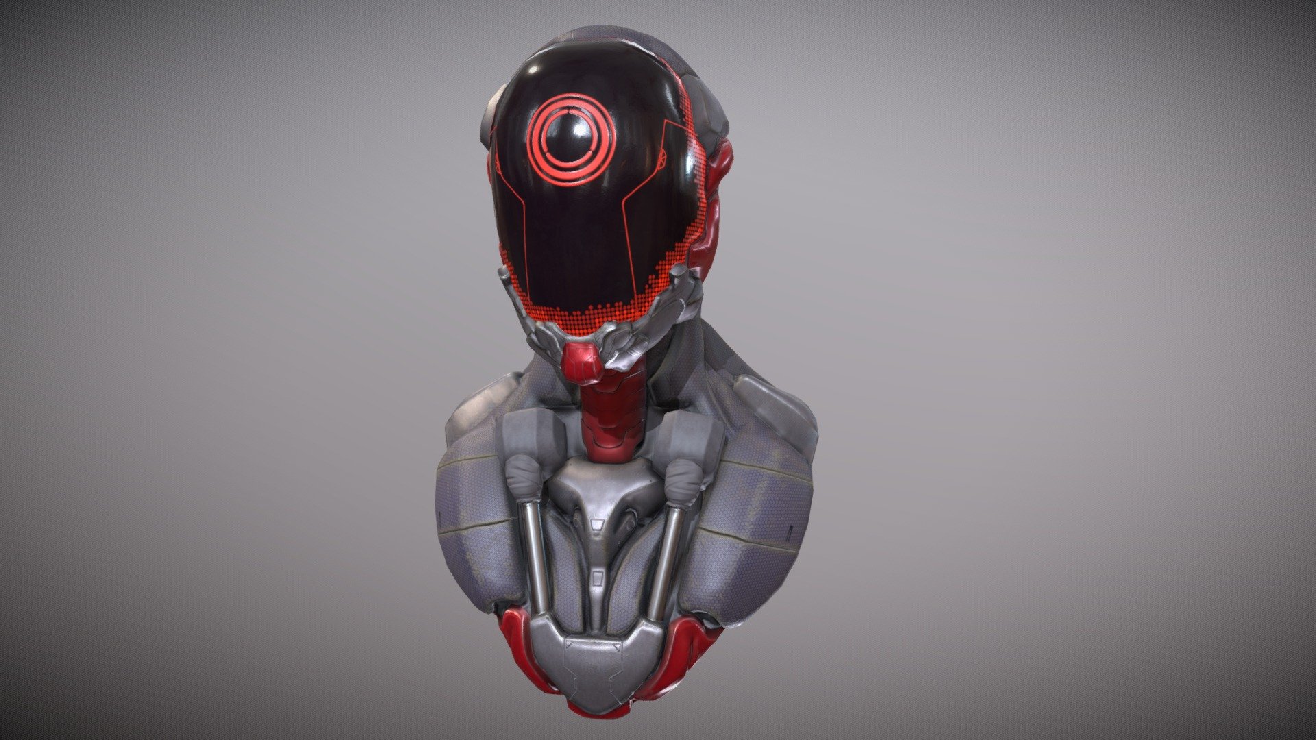 SCI FI Character head - Download Free 3D model by punisher (@adityabansod91) [ca53535] - Sketchfab