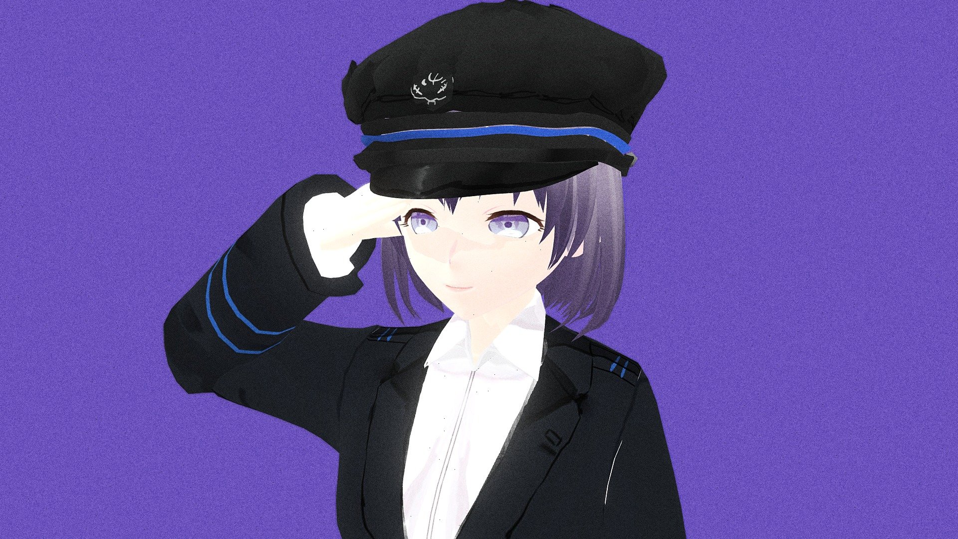 Momo In Police Suit - Download Free 3D model by Kasuga𓅂 (@kasuga ...