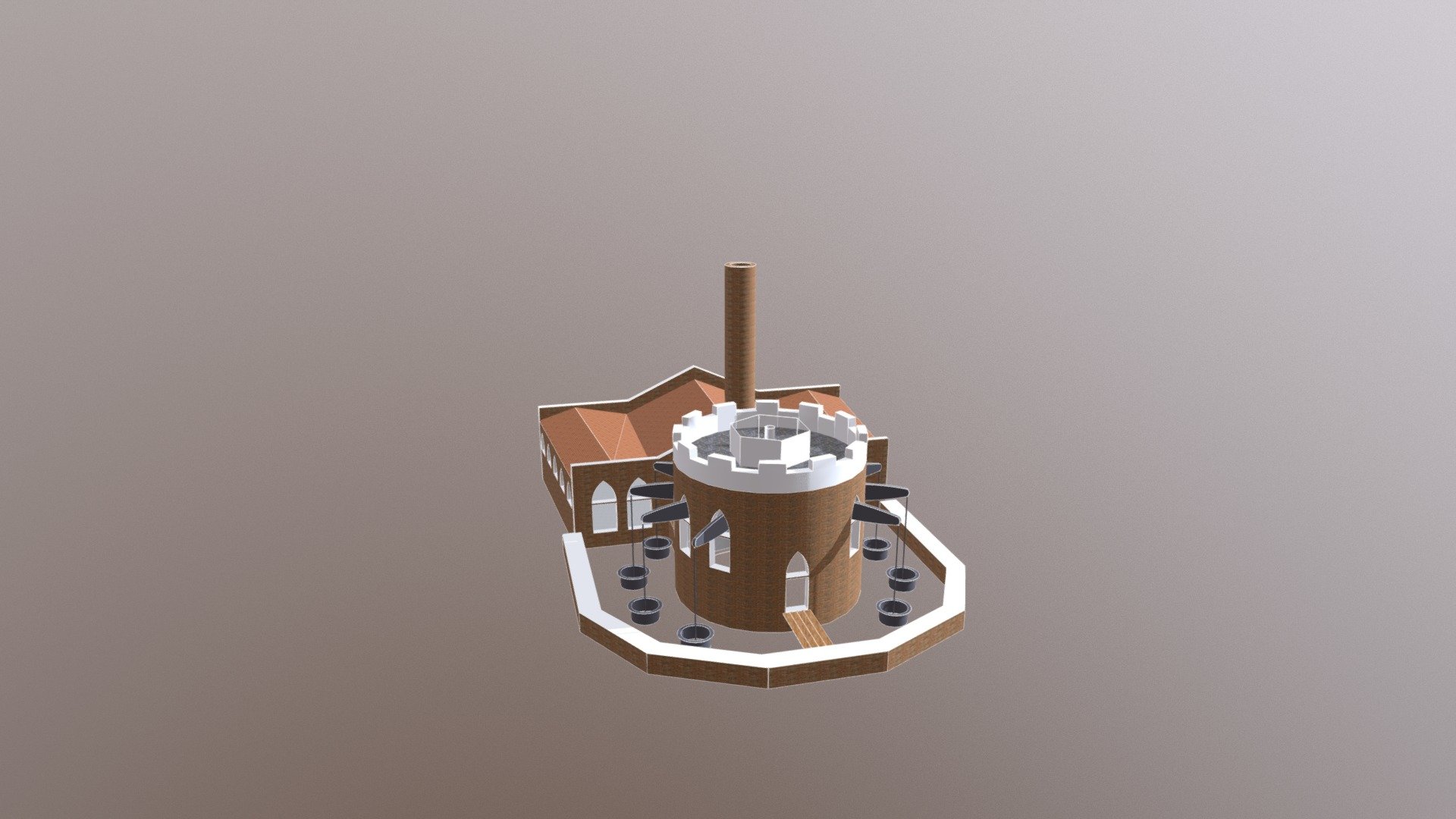 Gemaal cruqius - 3D model by michael-mjs [ca549eb] - Sketchfab