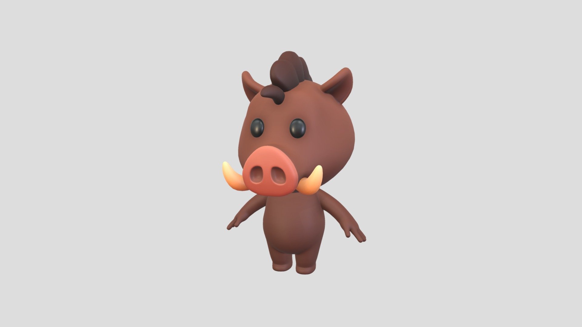Character190 Boar - Buy Royalty Free 3D model by BaluCG [ca54f89 ...