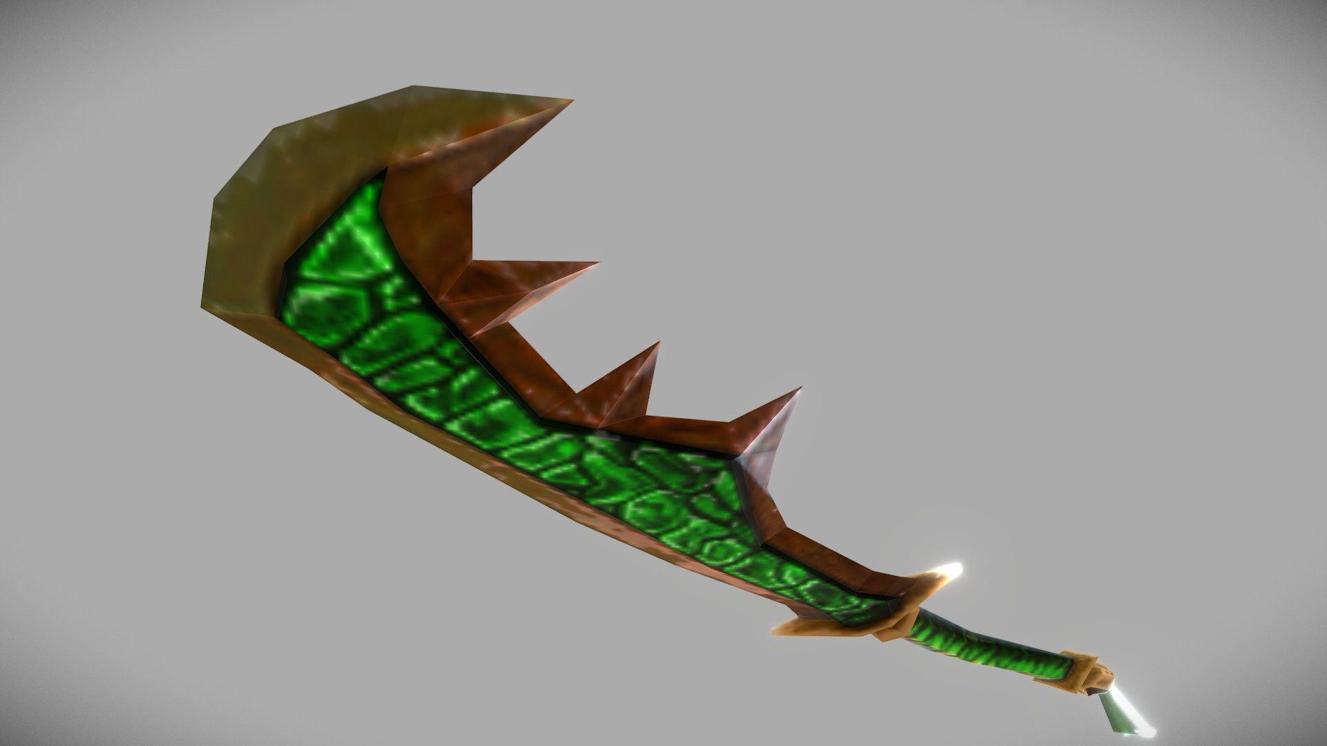Orc Sword - 3D model by Canis_Lepophagus [ca55f7b] - Sketchfab