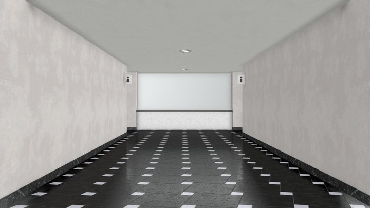 Hallway 3D models - Sketchfab