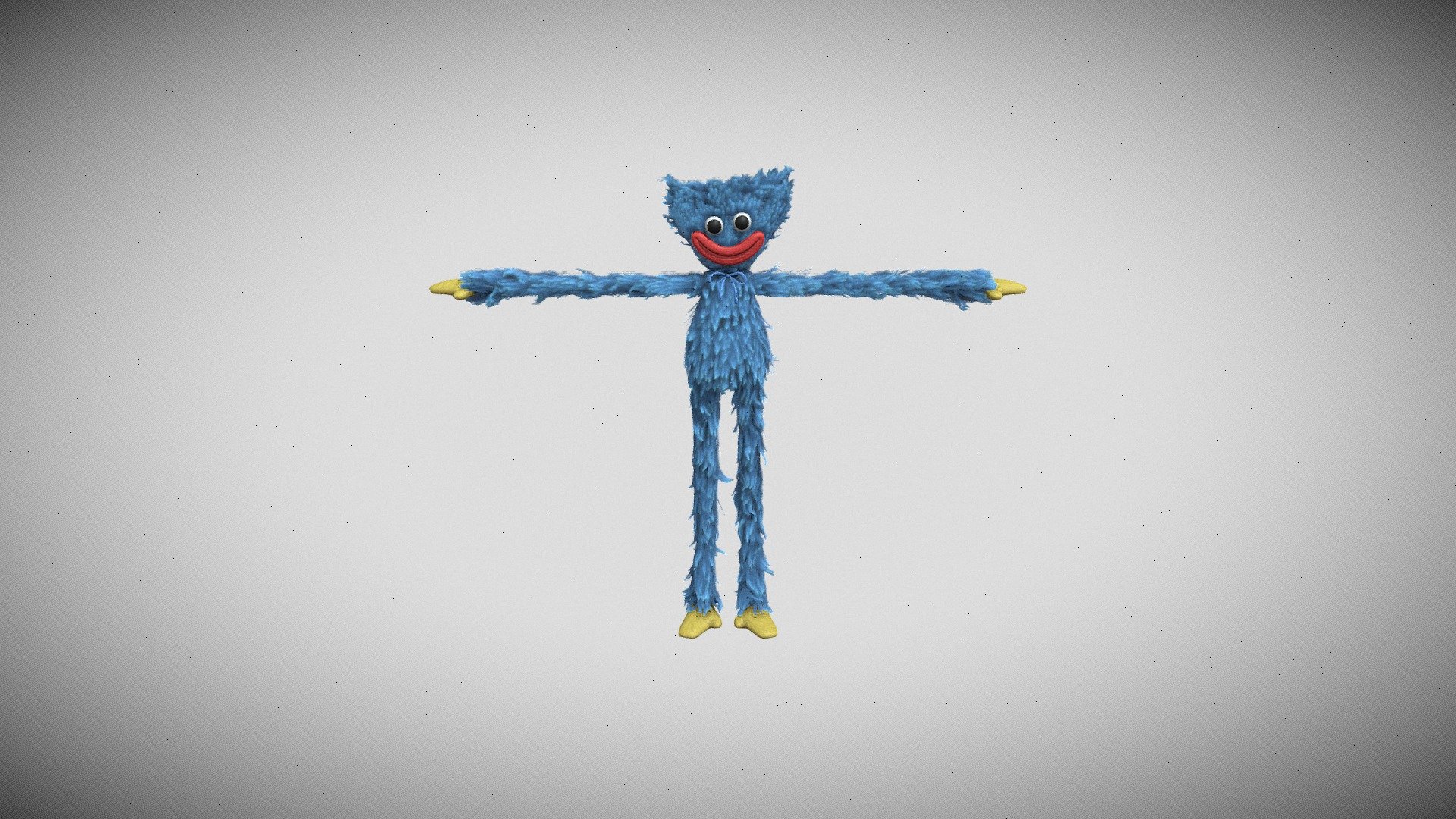 Huggy Wuggy - 3D model by petecartwright [ca57715] - Sketchfab