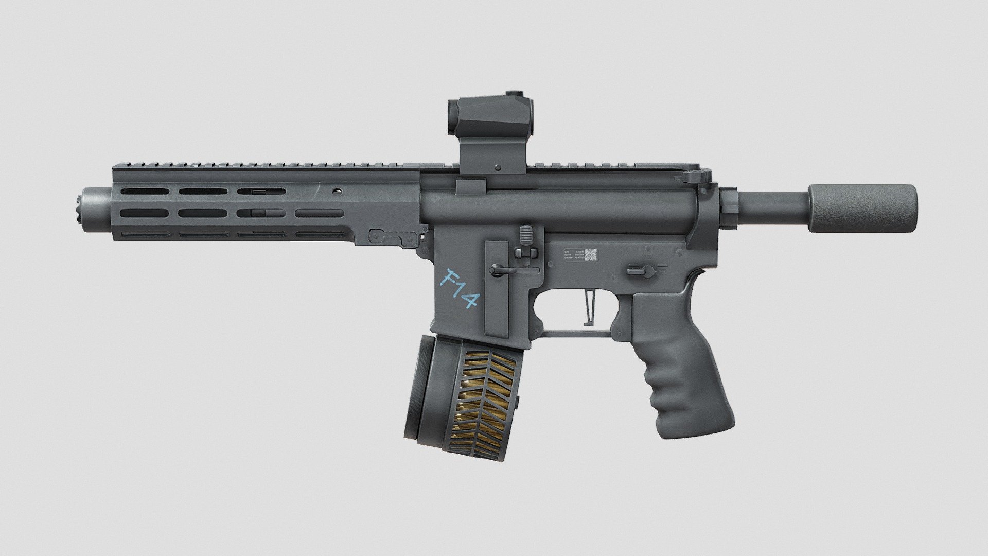 AR15 Compact - Download Free 3D model by SpatialNeglect (@jeandiz ...