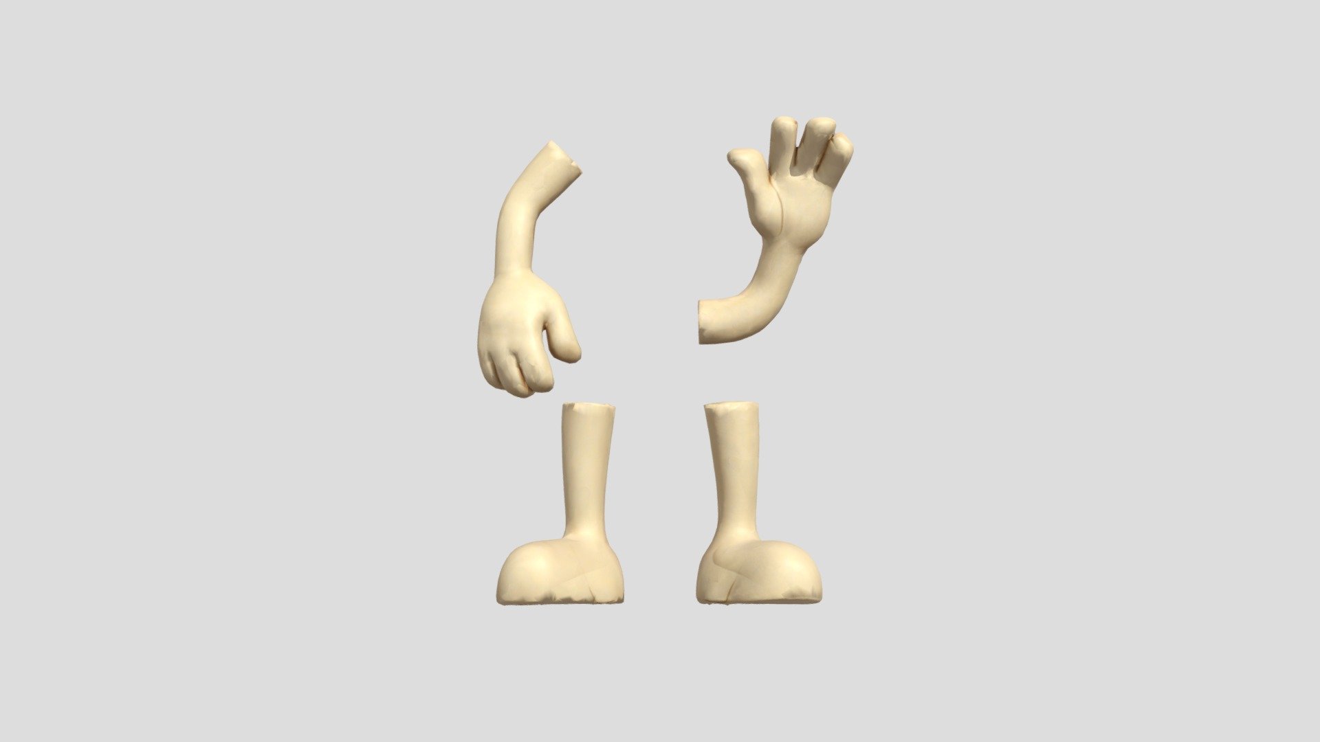 Disassembled Toy Parts - Download Free 3D model by fredericoaltino ...