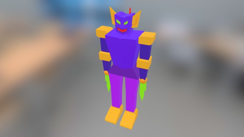 False Game Robot - 3D model by Deicen [ca59b10] - Sketchfab