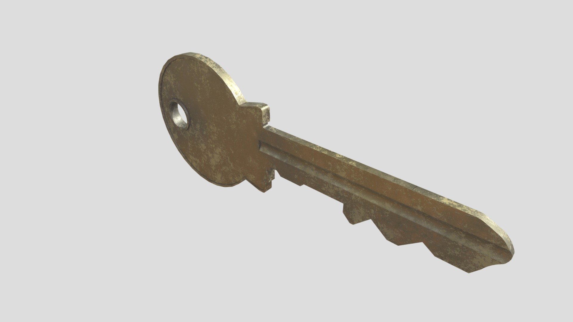 Low Poly Key - Download Free 3D model by RealityForge (@shaunansari ...