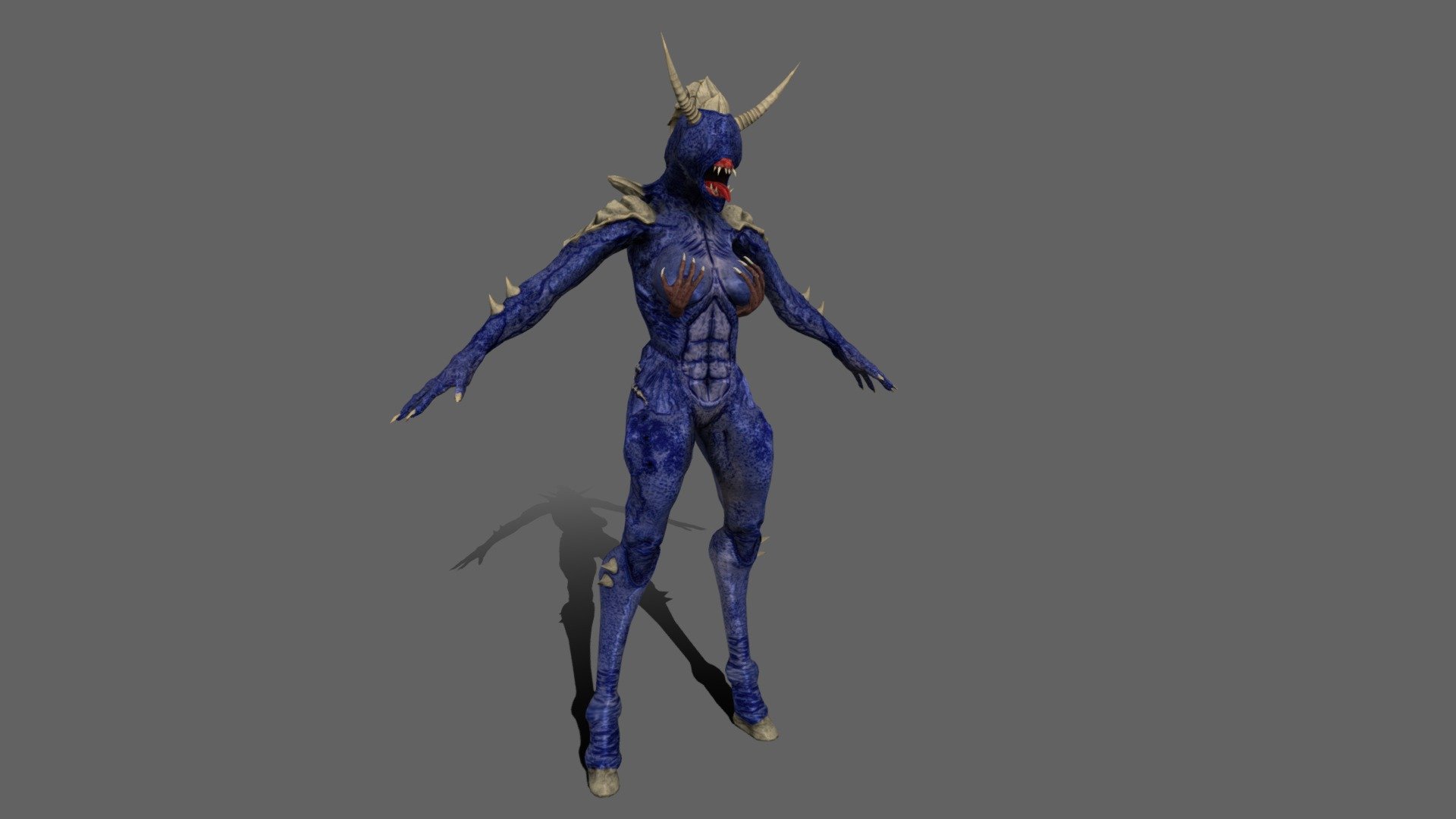 Galactic Creature 02.2 - 3D model by YuriONYX (@YuriOHuKC) [ca5c4c1 ...