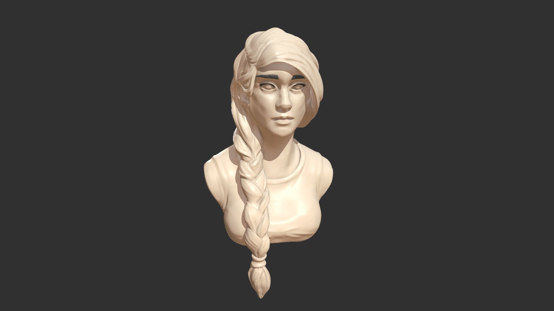 Woman portait HD - 3D model by Morgane PERRIN-ROUDIL (@morganeperrin ...