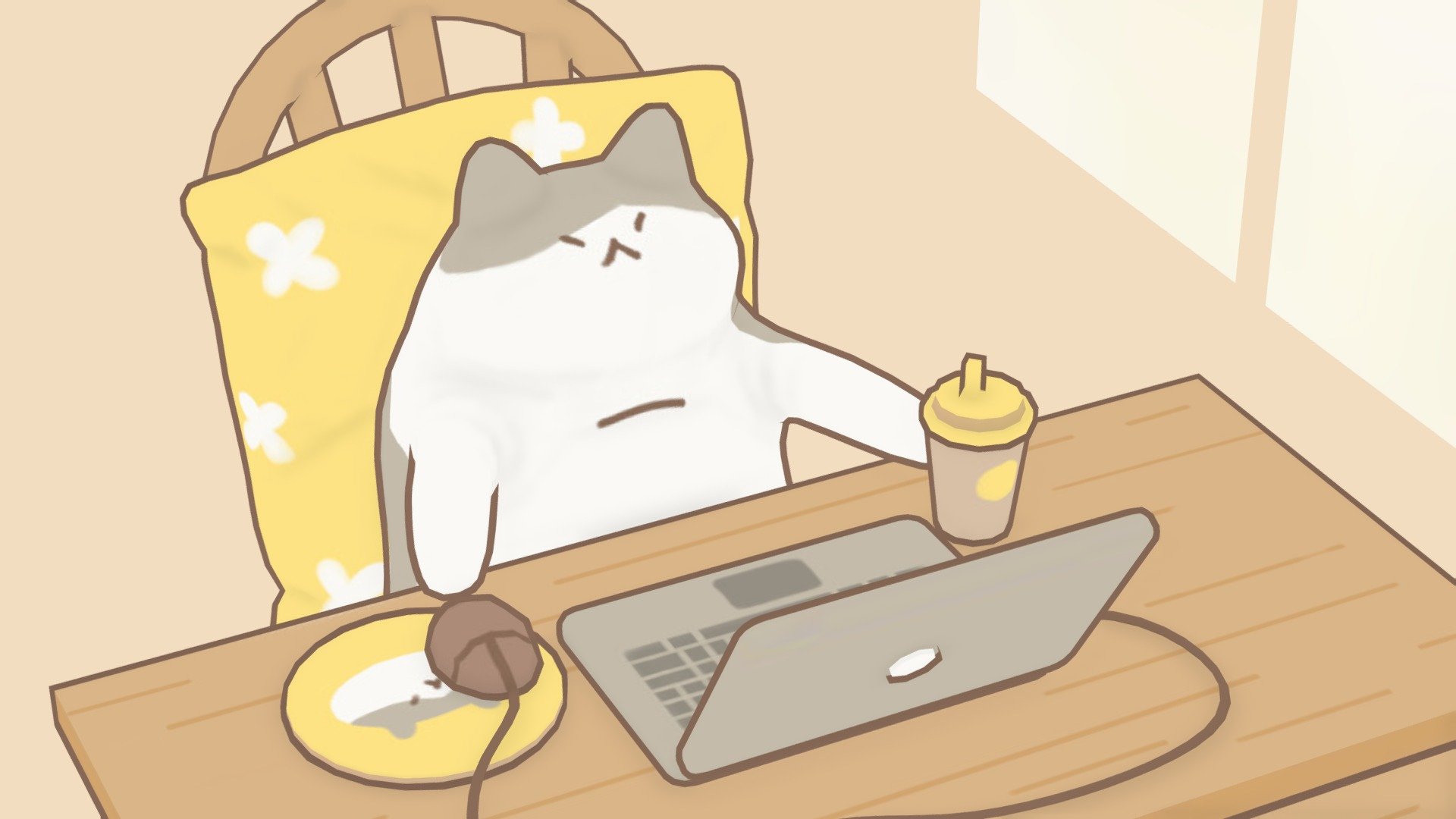 Working Cat - 3D model by Jelly_cat (@karamel52551) [ca6037c] - Sketchfab