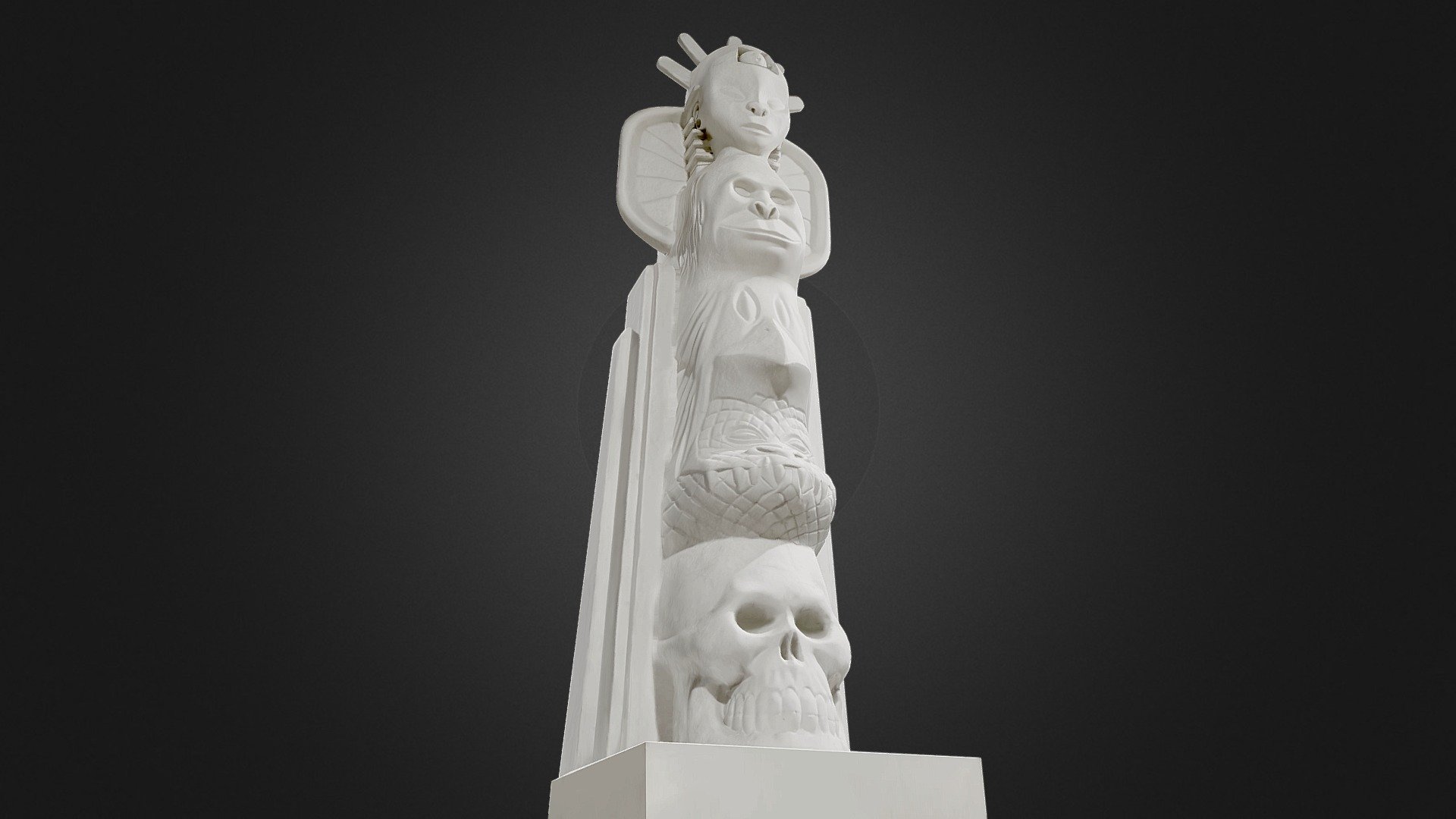 Pillar of Human Consciousness - 3D model by EternalEchoesVR [ca609b6 ...