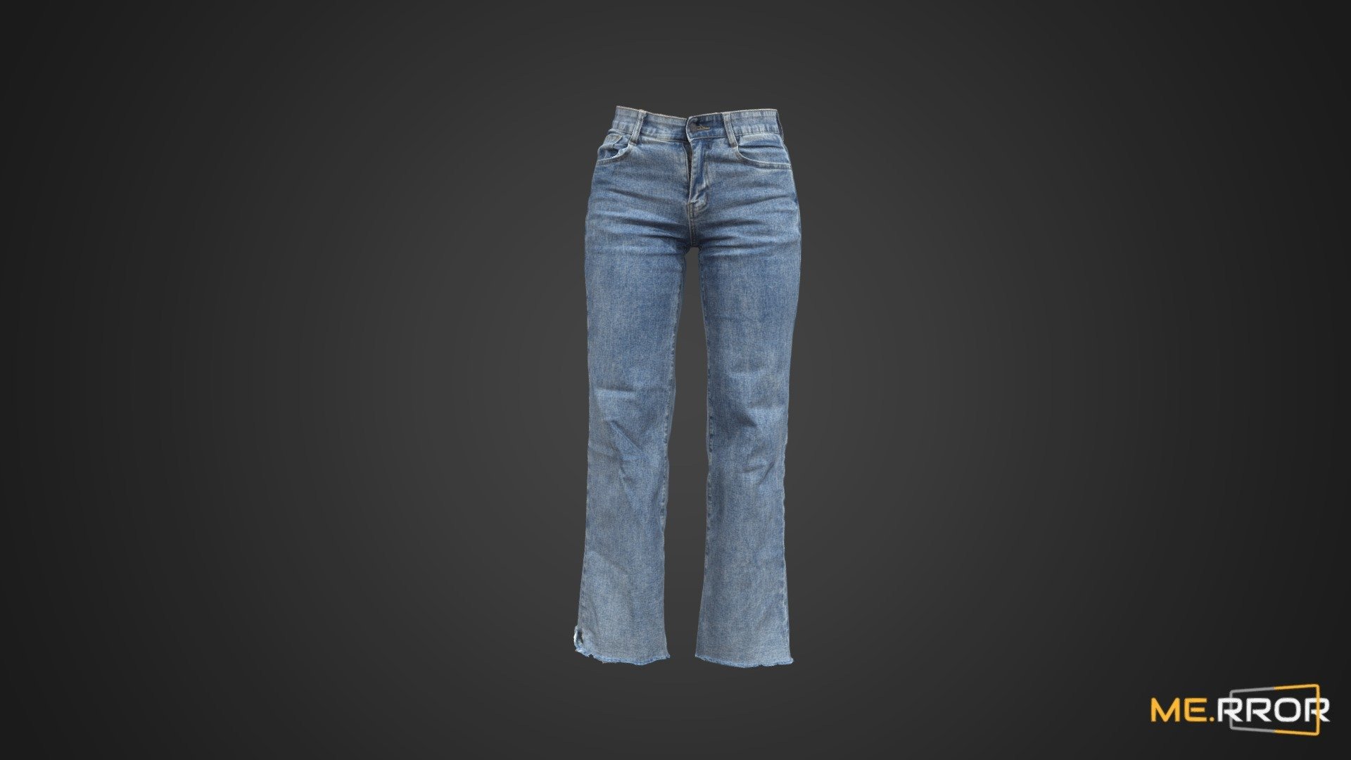 Bootcut Blue Jeans - Buy Royalty Free 3D model by ME.RROR Studio ...