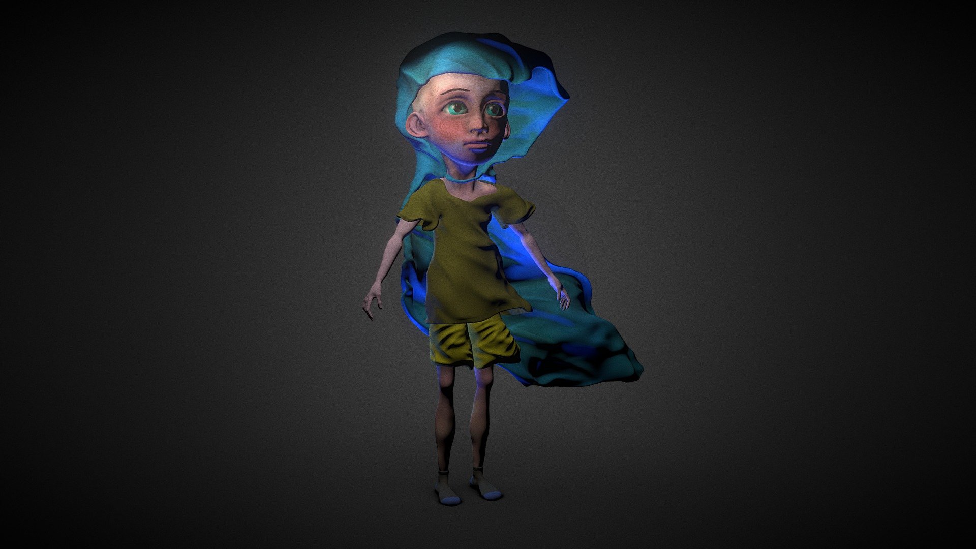 Little Man - 3D model by Jérémie Chevrier (@Rothlys) [ca613a4] - Sketchfab