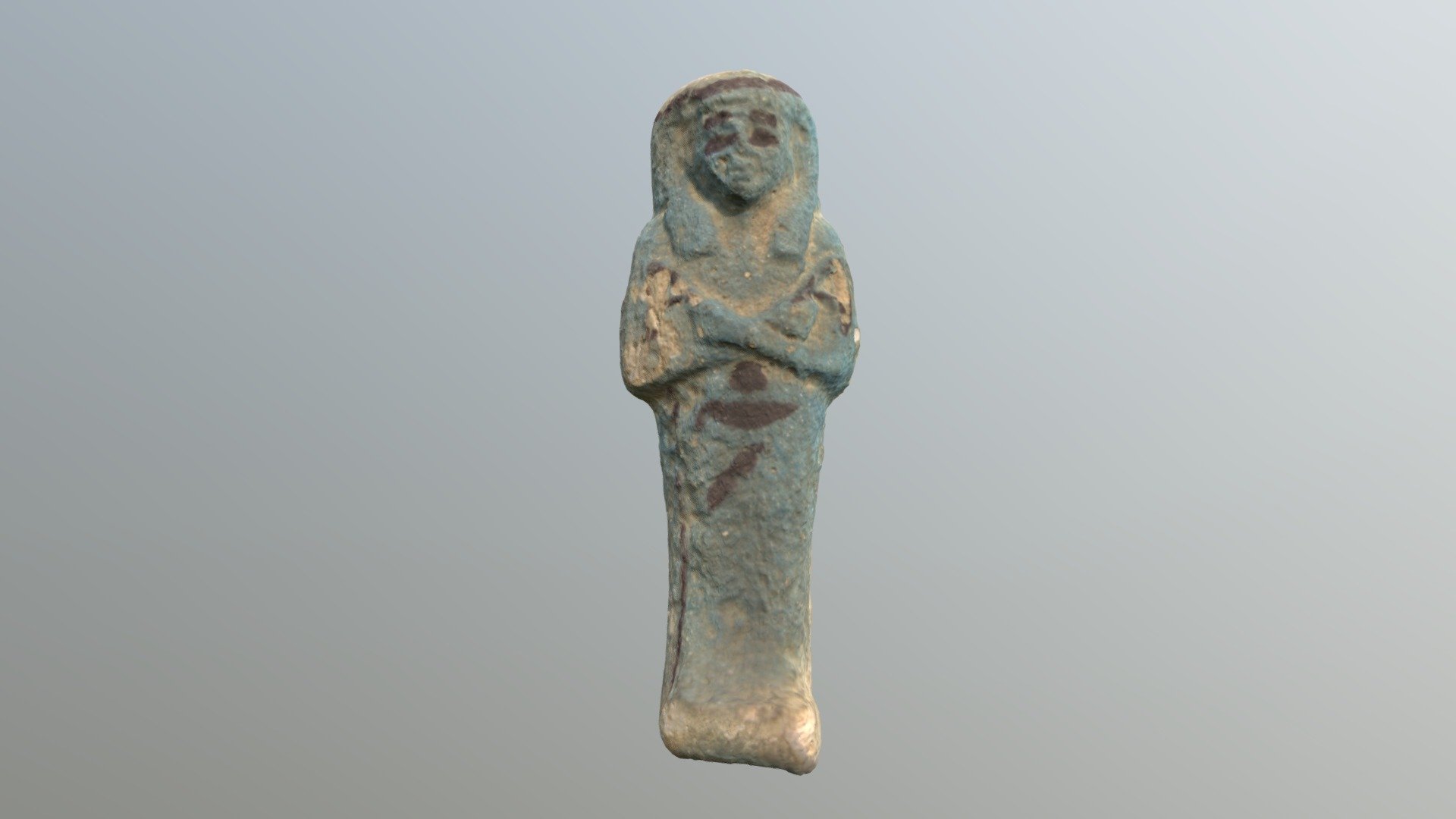 Egyptian Shabti 76.1 341 - 3D model by Carrier Library (@jmulibraries ...