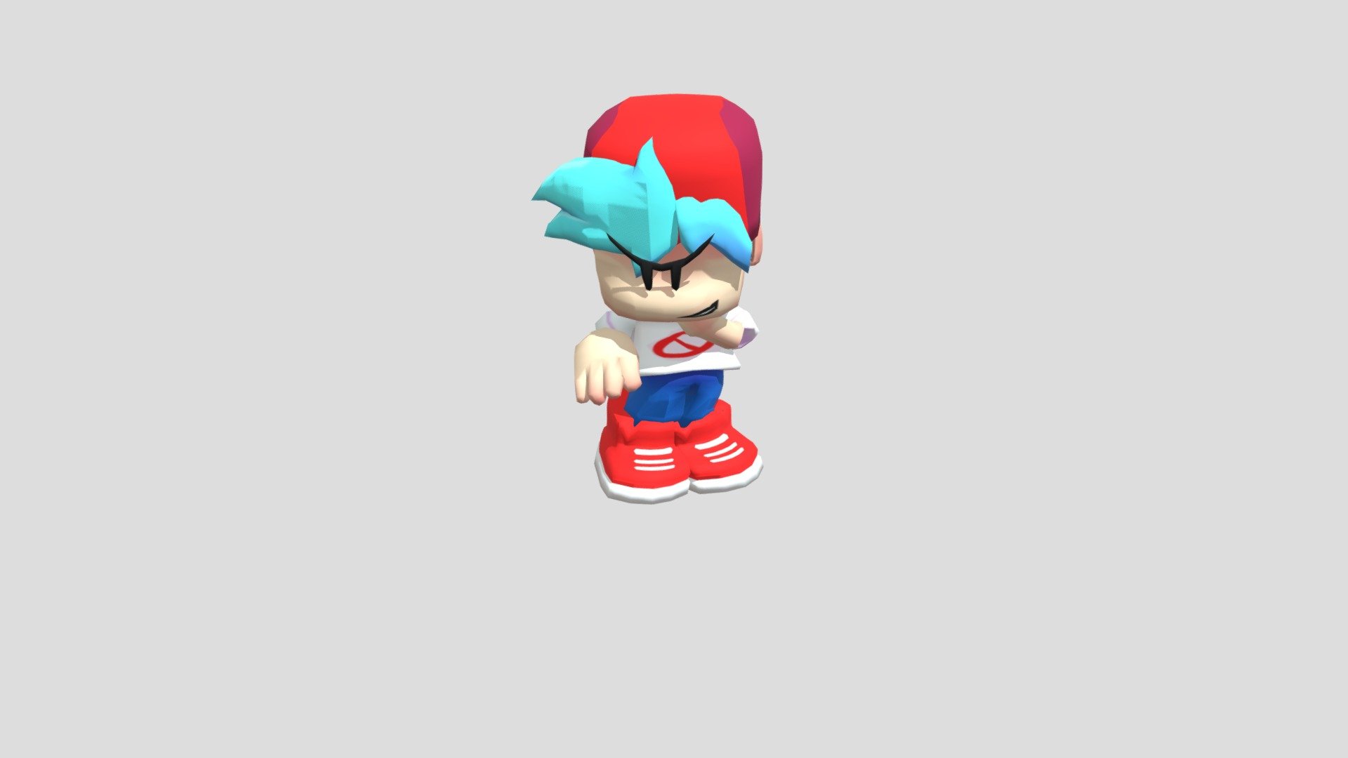 Boyfriend FNF Dancing - Download Free 3D model by 3D by Renato👽🎅 ...