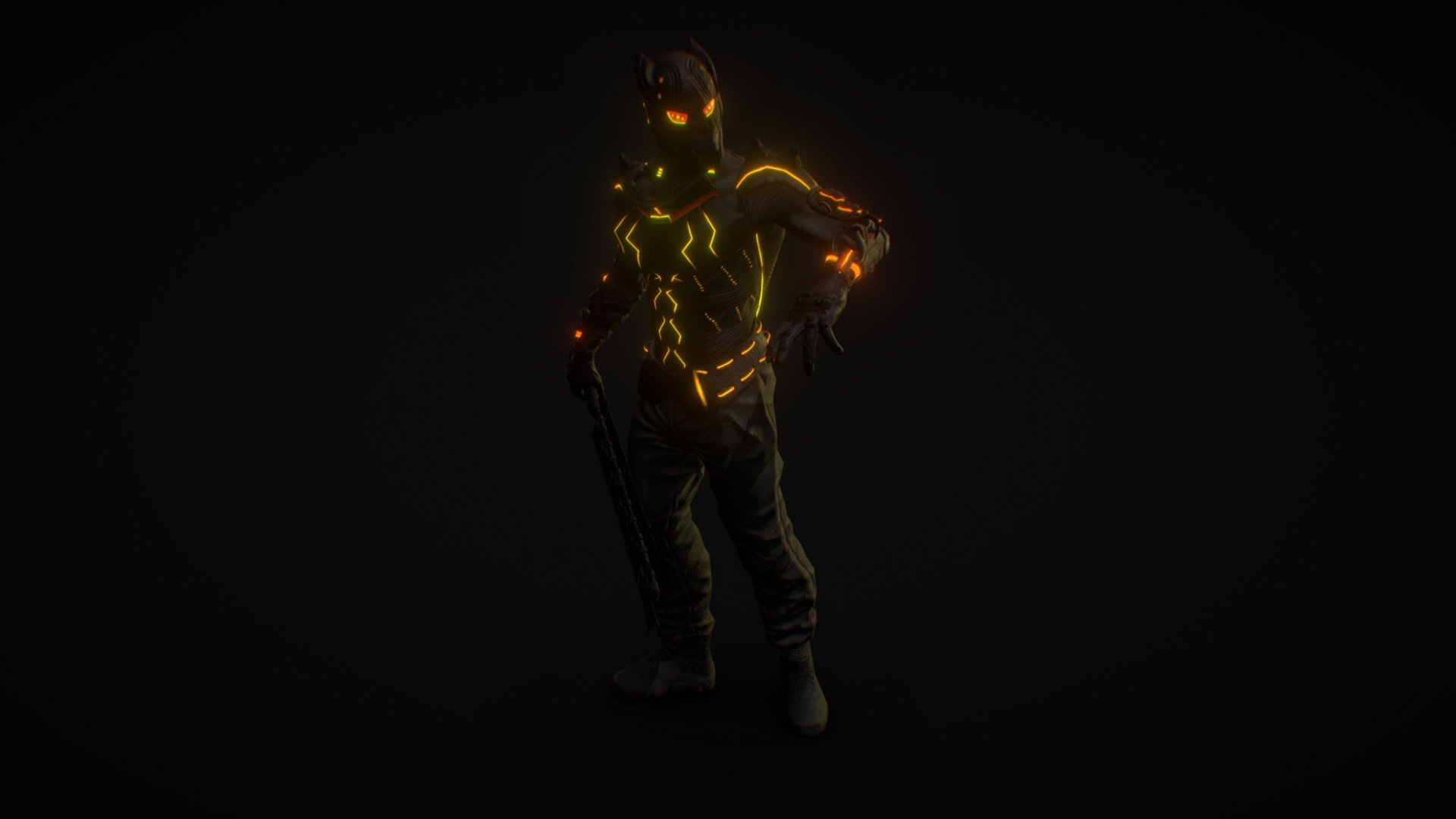 Chara HD - 3D model by FlavioInfantino [ca628bd] - Sketchfab