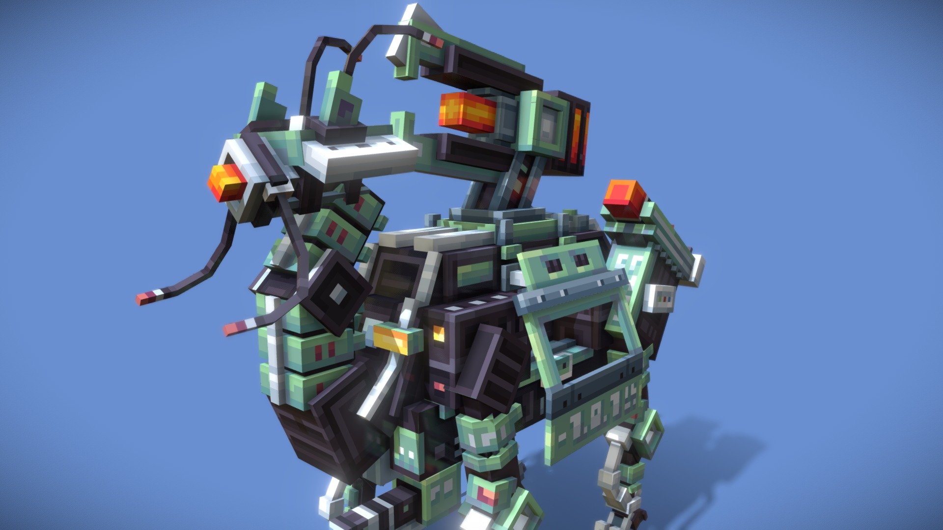 Boss - Robotic Camel - 3D model by Maks - Art (@maksart1) [ca63b3b ...