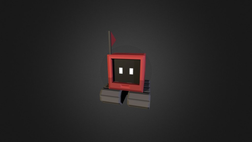 Red Robot - 3D model by dan200 [ca644ce] - Sketchfab