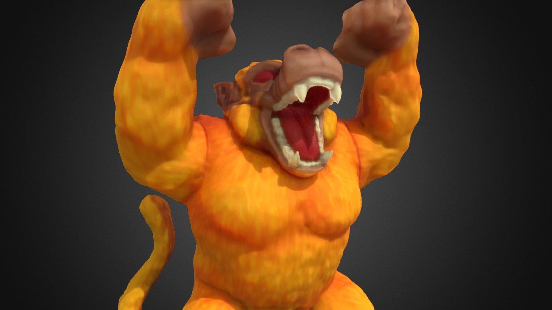 方舟智慧-Saiyan Great ape/賽亞大猿 - Buy Royalty Free 3D model by 方舟智慧 ARK ...
