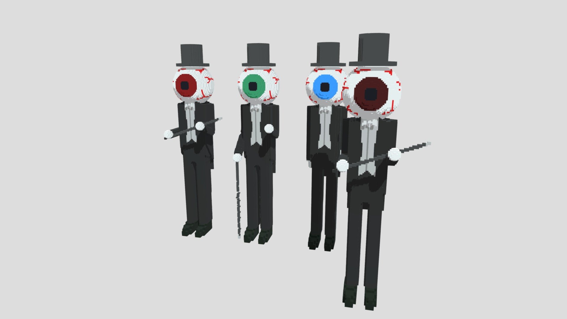 The Residents - Download Free 3D model by higan69 [ca665ee] - Sketchfab