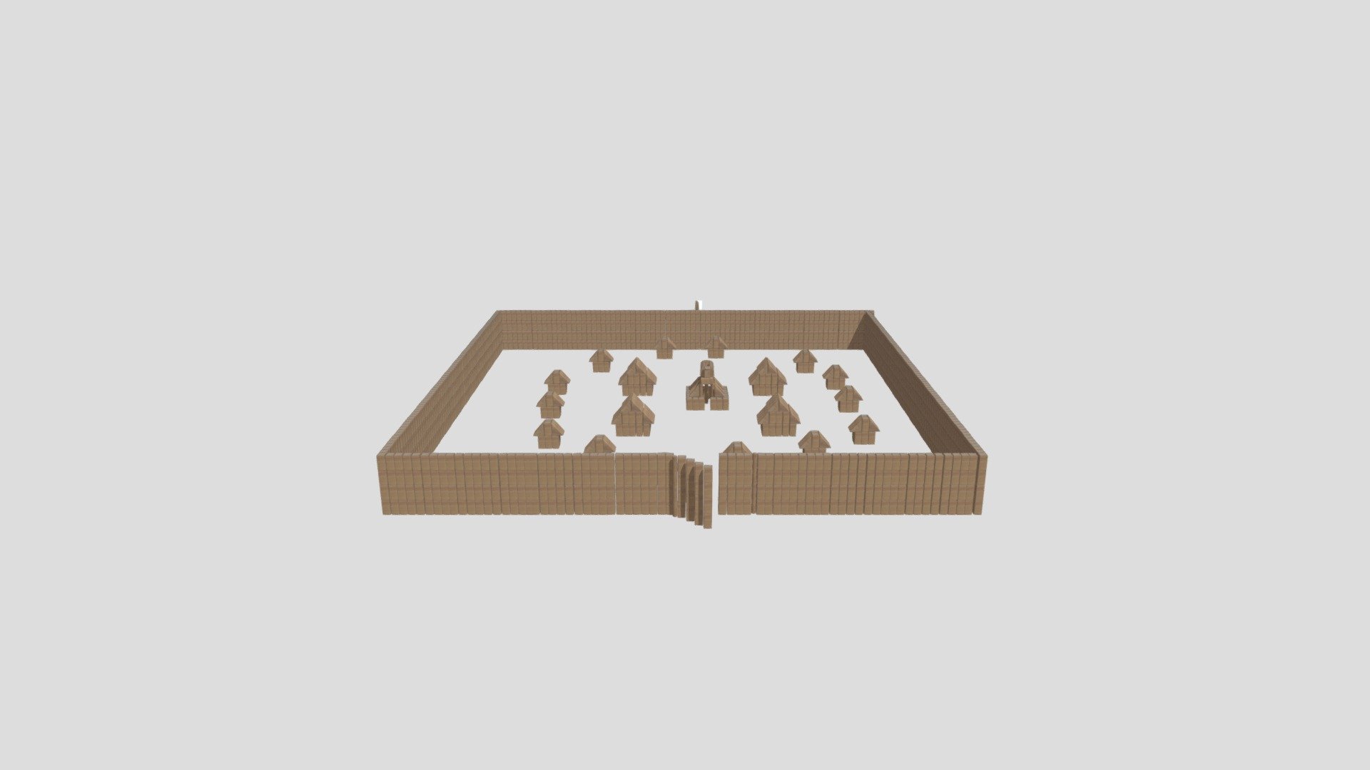 block_city - Download Free 3D model by chickel [ca66f50] - Sketchfab