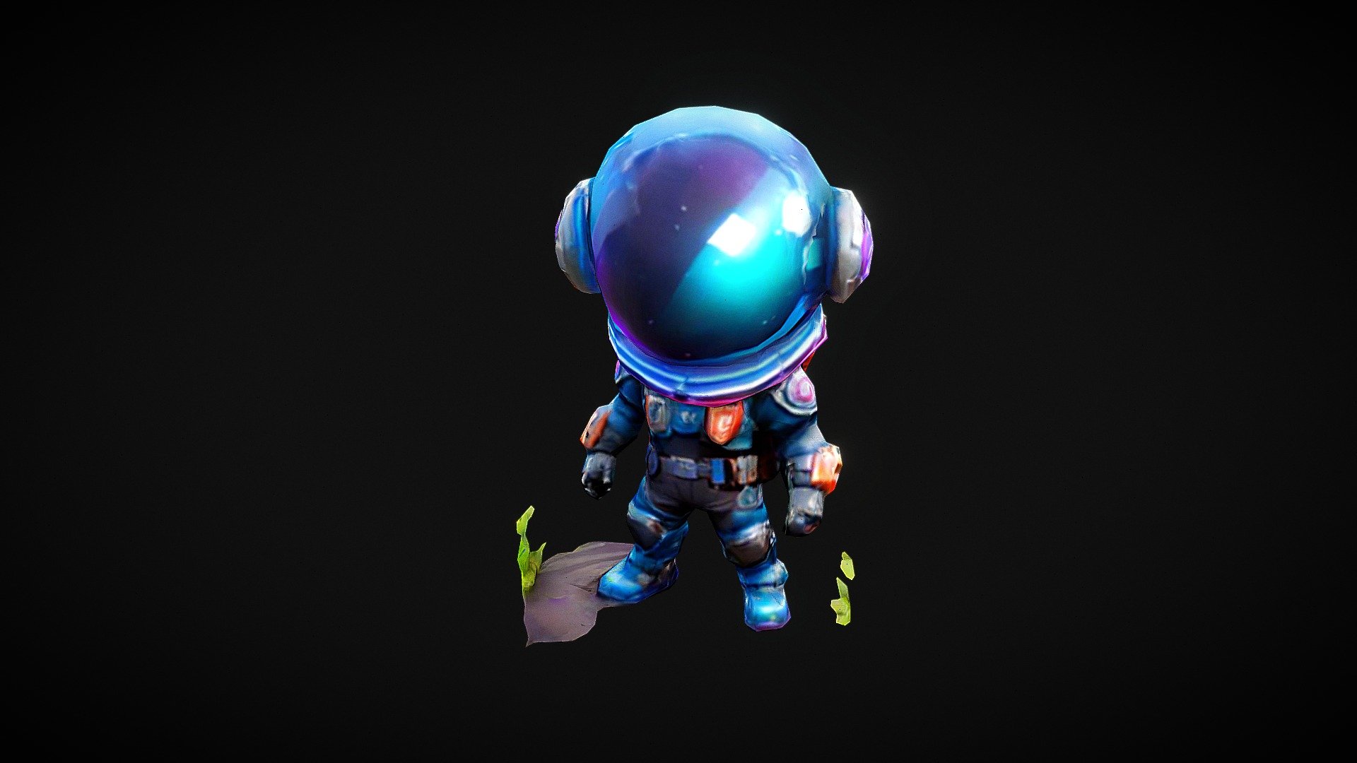 Character: Spacesuit Steve (from the game Roblox - Download Free 3D ...