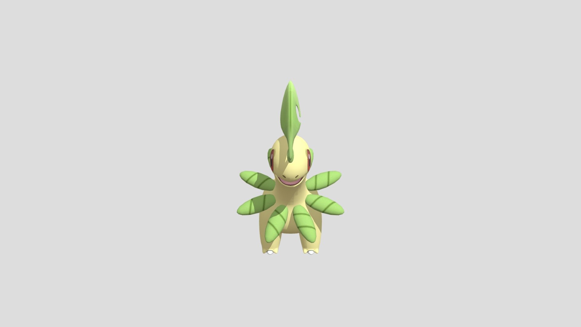 Bayleef - Download Free 3D model by nguyenlouis32 [ca6980a] - Sketchfab