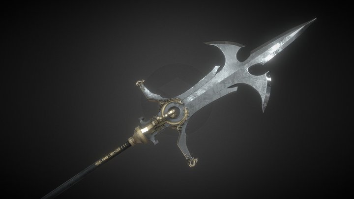 Halberd 3D models - Sketchfab