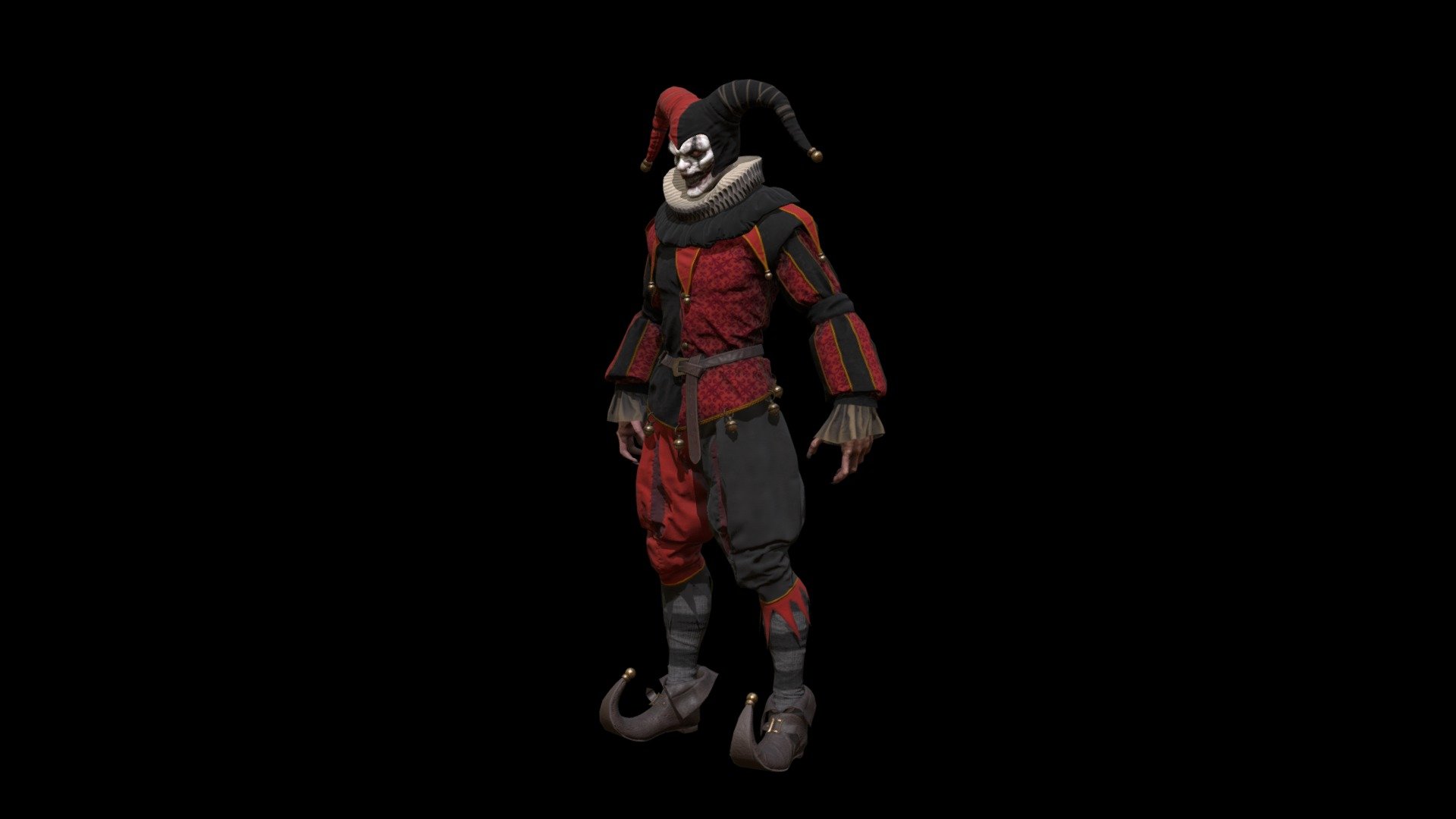 Clown_Jester - Buy Royalty Free 3D model by dremorn [ca6a50f ...