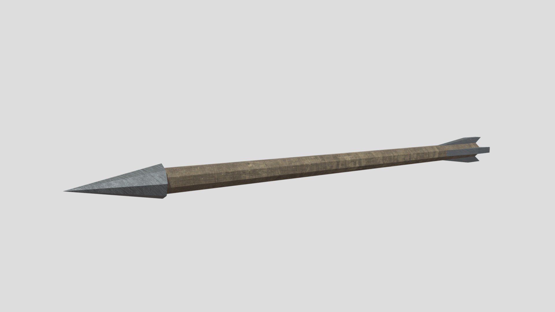 Low Poly Crossbow Bolt - 3D model by WhatUsername-14 [ca6a7e2] - Sketchfab