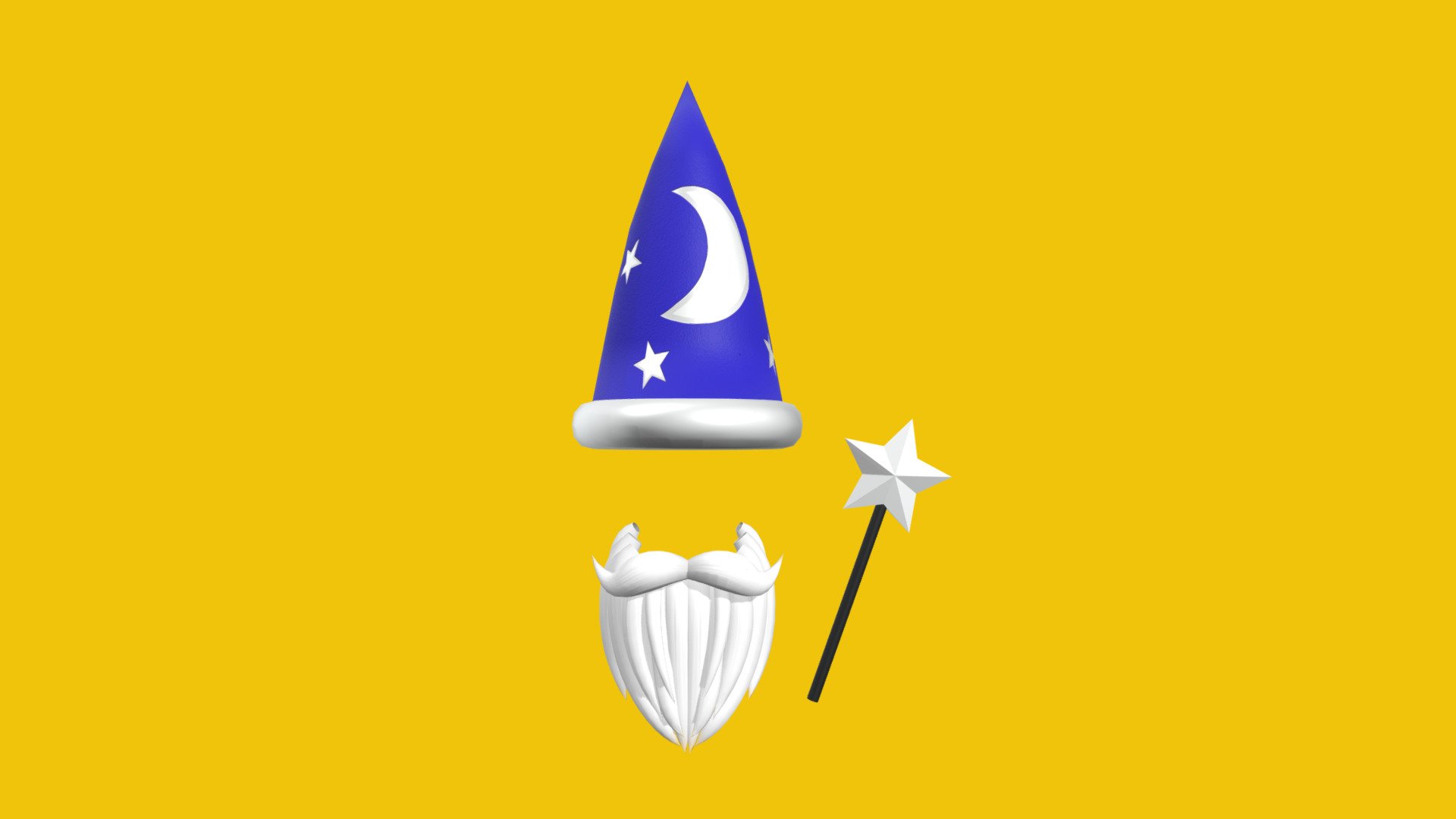 Wizard Set - 3D model by Beeptea [ca6b017] - Sketchfab