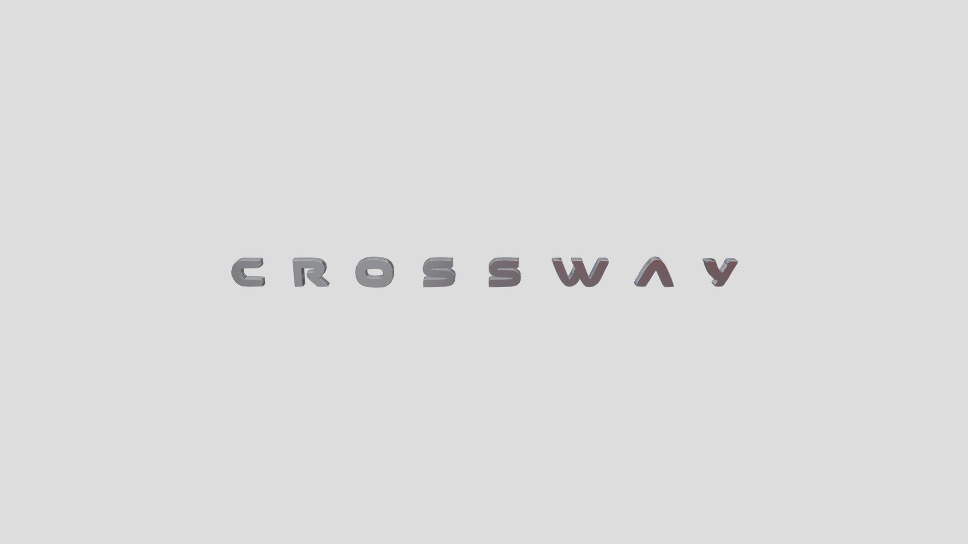 LOGO CROSSWAY - Download Free 3D model by Theo_NBT [ca6bd76] - Sketchfab