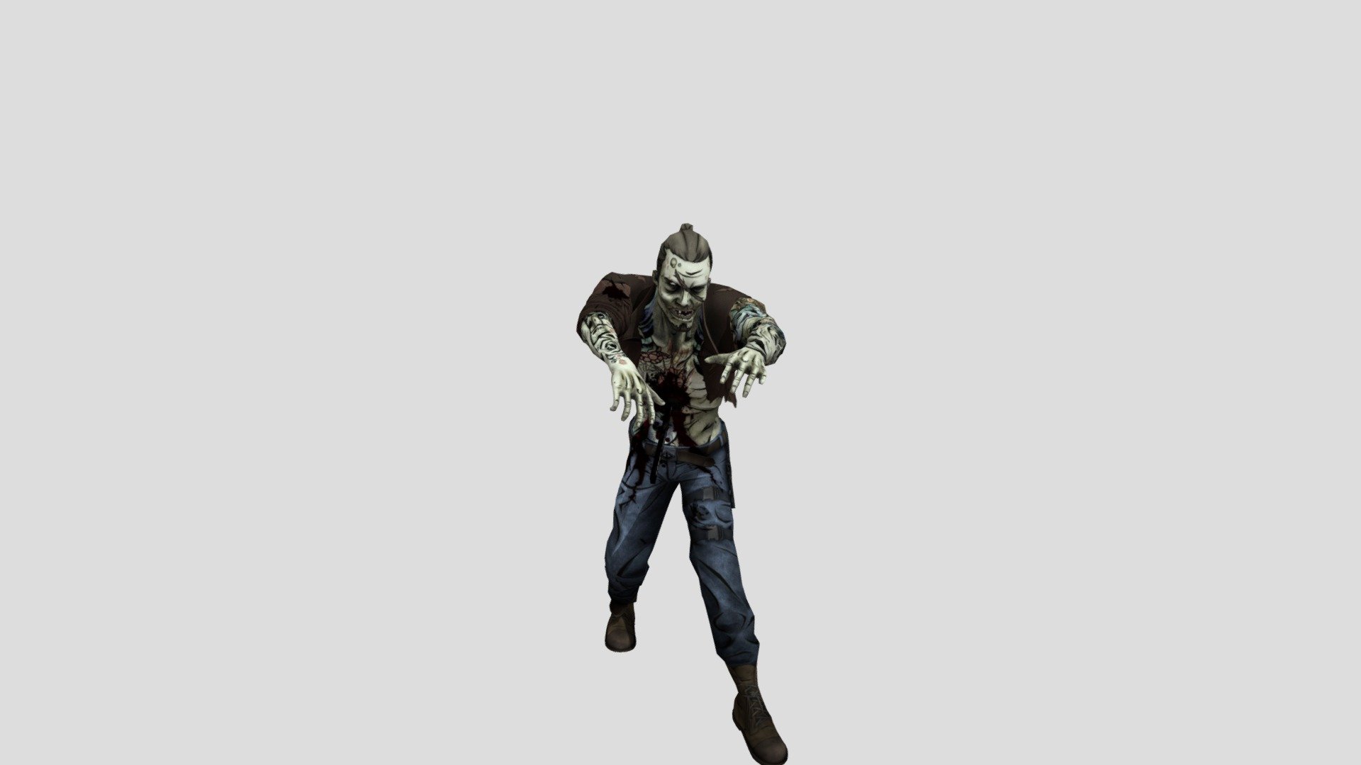 Zombie Walking - Download Free 3D model by Appsbypaulhamilton [ca6be77 ...
