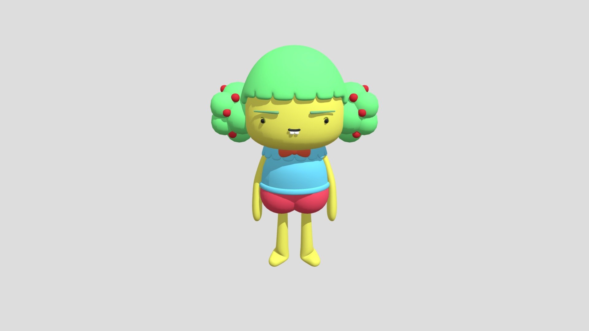 Tooth Girl - 3D model by potem [ca6ee49] - Sketchfab