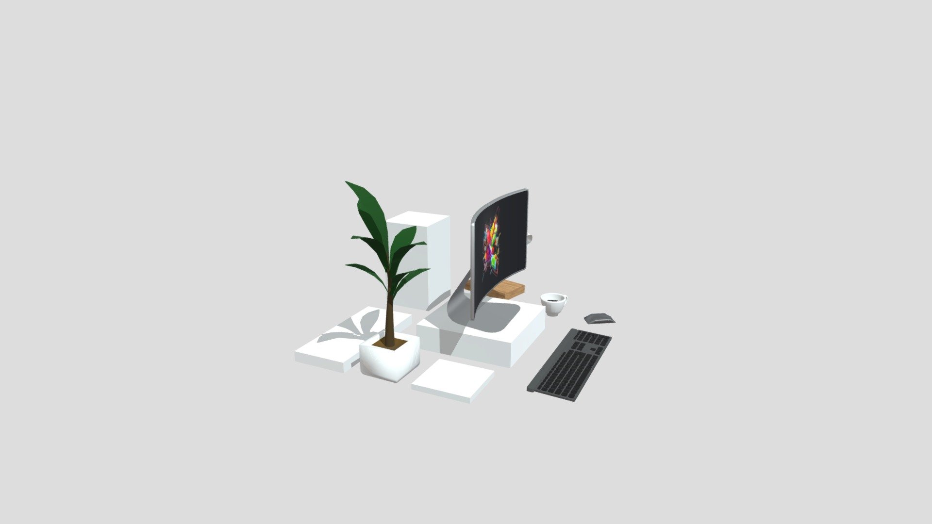 screen - Download Free 3D model by neal (@Neal.Vdv) [ca70429] - Sketchfab