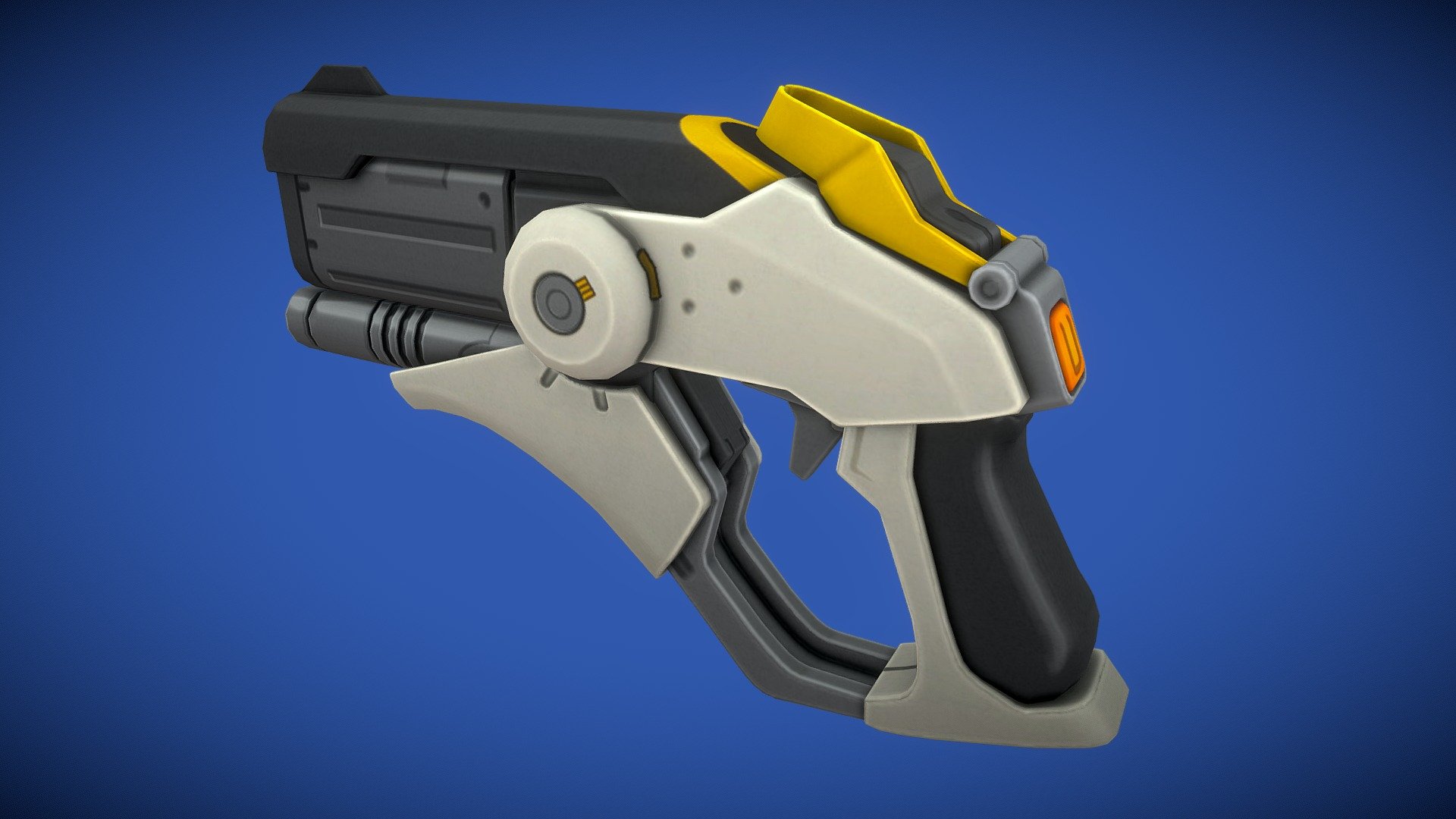 Caduceus Blaster Stylized - 3D model by Glennosaurus (@ghilby) [ca70c9d ...