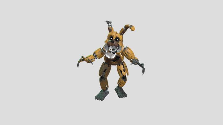 Springtrap 3D models - Sketchfab
